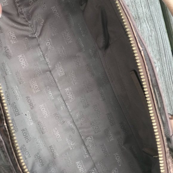 Michael Kors | Bags | Michael Kors Bronze Grayson Bag | Poshmark